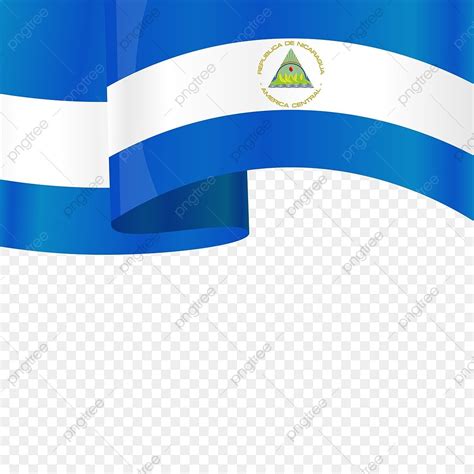 Vector De Bandera De Nicaragua Png Dibujos Nicaragua Bandera Vector