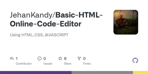 Github Jehankandy Basic Html Online Code Editor Using Html Css Javascript