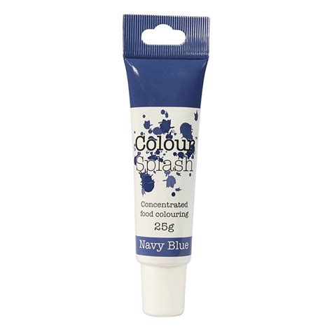 Navy Blue Colour Splash Gel 25g Hobbycraft