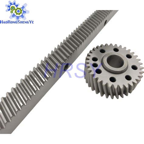 Din7 Precision Steel Cnc Helical Gear Rack And Pinion Spur Gear Rack And Helical Gear Rack