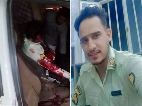 حمله به خودروی سمند پلیس در اهواز عکس و جزئیات