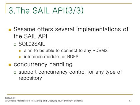 Ppt Sesame A Generic Architecture For Storing And Querying Rdf And