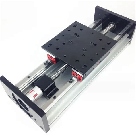 Cnc Guide Linear Actuator Stepper Motor Xyz Cross Sliding Table Double Linear Guides Module