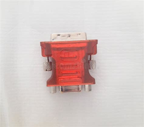 Dvi Hdmi Vga Analog Digital Converter For Computer Pc Laptop Stock Image Image Of Cables