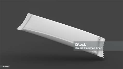 화이트 초콜릿 또는 웨이퍼 팩 앞면 제품 패키지 브랜딩 3d 일러스트용 모형 초콜릿 바에 대한 스톡 사진 및 기타 이미지 초콜릿 바 형판 가방 Istock