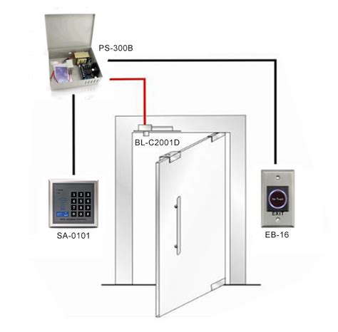 indoor touchless exit button for door access control with led light nc no and com outputs