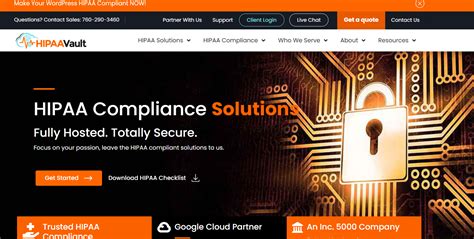 6 Best Hipaa Compliant Web Hosting Solutions