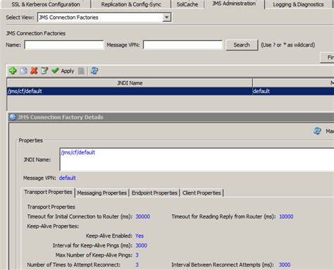 Java Confusion About When Solace Properties Are Effective Stack