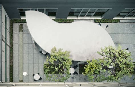 Leaf Structured Canopy Sam Architekten Und Partner Archdaily