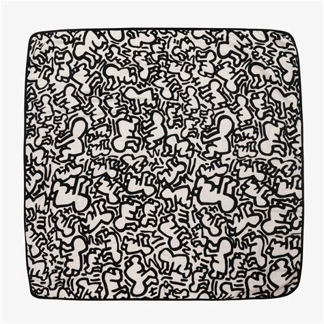 Etta Loves Keith Haring Reversible Sensory Blanket 120cm