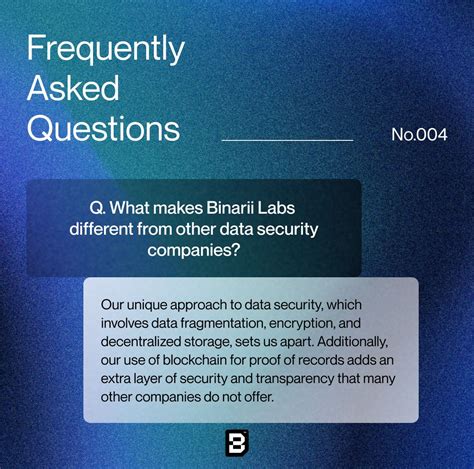 Binarii Labs On Linkedin Q What Makes Binarii Labs Different From