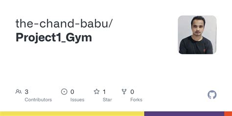 GitHub The Chand Babu Project Gym