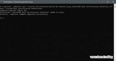 Installing And Configuring Cep And Ces For Certificate Enrolling On Non Domain Joined Computers