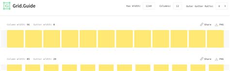 Grid Guide Web Tool The Grid System