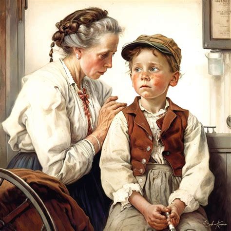 Comfort From Granny Art By Bob Kramer Digital Art And Ai Humor