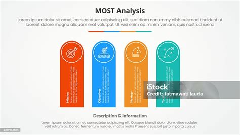 Most Analysis Infographic Concept For Slide Presentation With Round