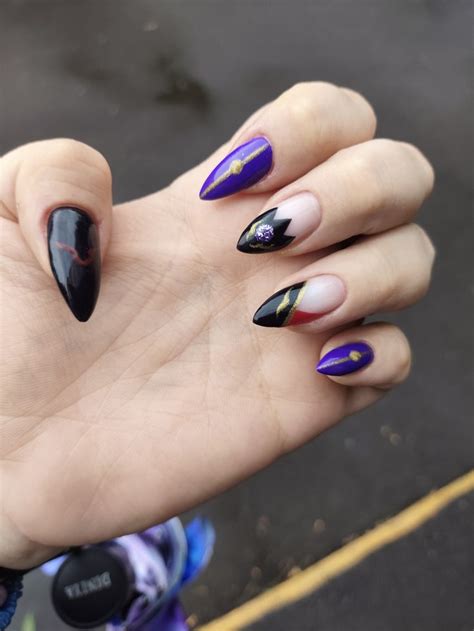 Код гиасс маникюр Code Geass Nail Art Идеи макияжа Ногти Ноготочки