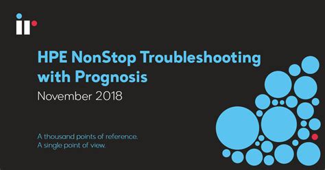 hpe nonstop troubleshooting