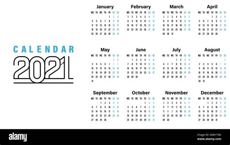 ¡descarga La Agenda Calendario 2021 En Excel Gratis Ea2