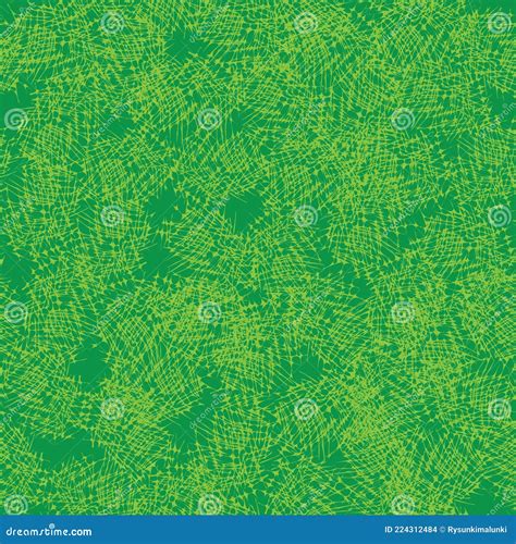 A Green Crosshatch Texture Seamless Vector Pattern