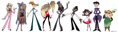 I Editeddrew Hazbin Hotel Characters In Human Form Rhazbinhotel