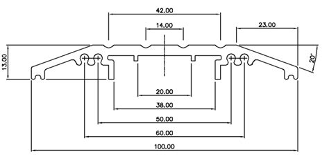 Aluminium Threshold Plate Ja Seals