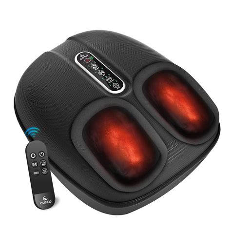 Cupilo Foot Massager With Heat Shiatsu Deep Knead Feet Massager With