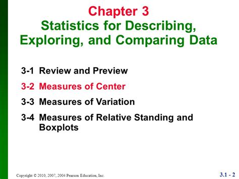Copyright © 2010, 2007, 2004 Pearson Education, Inc. Lecture Slides Elementary Statistics ...
