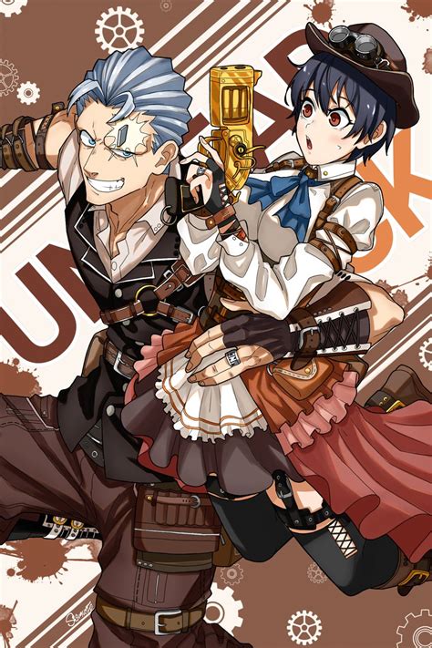 Izumo Fuuko And Andy Undead Unluck Drawn By Shishiruto Danbooru