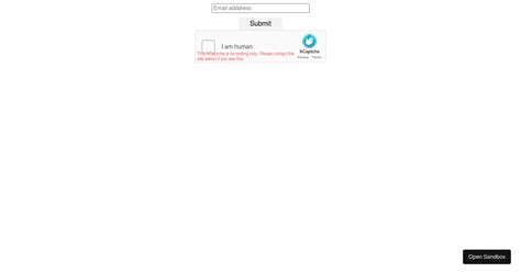 Hcaptcha Examples CodeSandbox