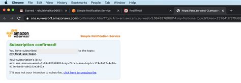 How To Create An Sns Topic And A Subscriber On Aws