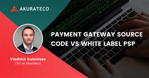 Payment Gateway Source Code Vs White Label PSP Pros Cons PaySpace