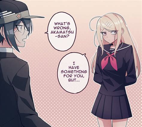 Saihara Shuichi And Akamatsu Kaede Danganronpa And More Drawn By