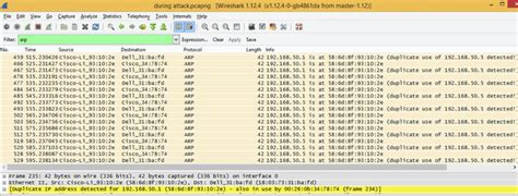 Evidence Collected With Wireshark When Victim Machine Was Under Attack