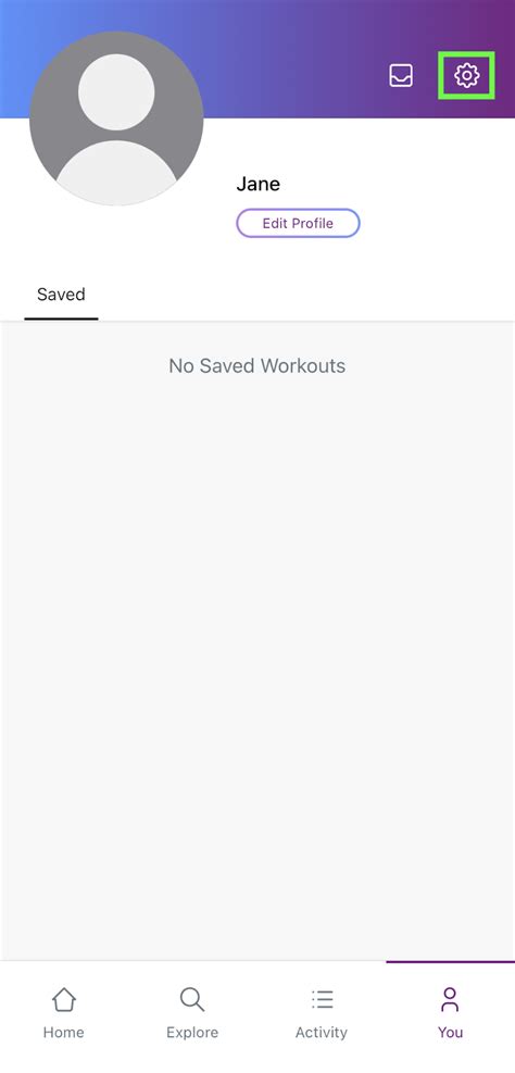 Change Reset Password Via App OxeFit