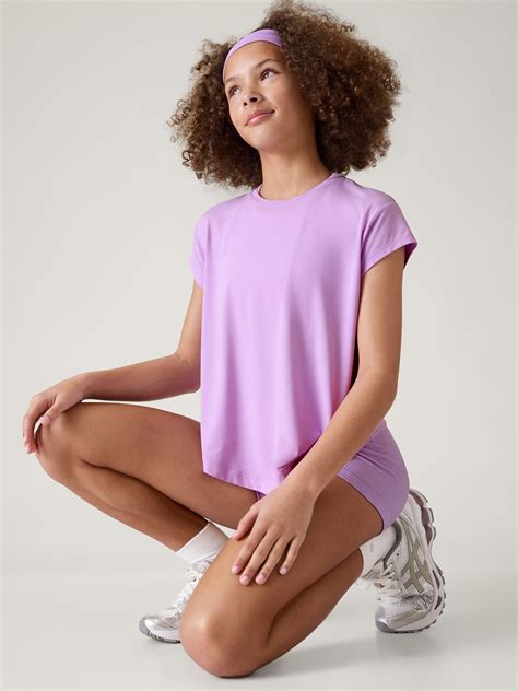Athleta Girl With Ease Tee Athleta