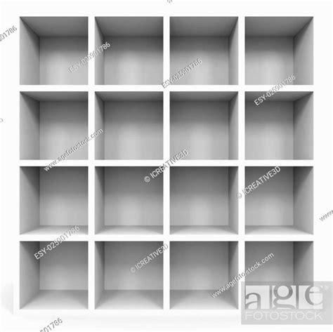 Empty Bookshelf Background