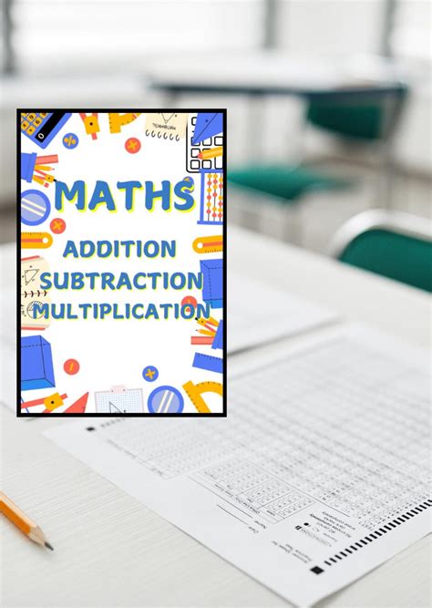 Simple Maths Questions Addition Subtraction And Multiplication Editable For Online Use Or Can