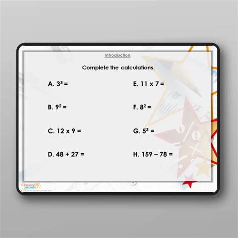 Year Order Of Operations Modelling Ppt Resource Classroom Secrets