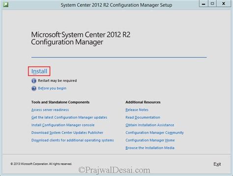 Installing System Center 2012 R2 Configuration Manager