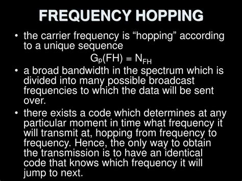 Frequency Hopping Explained At Hudson Becher Blog