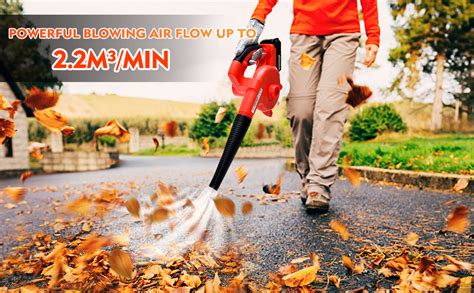 Keepsoon Leaf Blower Electric Leaf Blower Cordless With