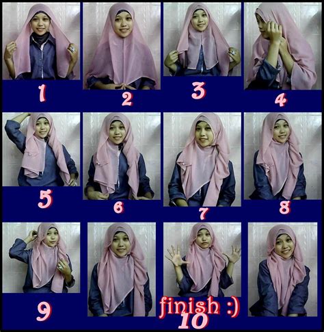 Tutorial Hijab Simple Tanpa Ninja Ragam Muslim