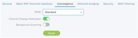 Configure P P Mesh Link With Ethernet Bridging On Mobility Express APs Cisco