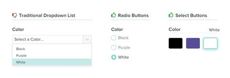 UX Patterns When To Avoid Dropdown Lists