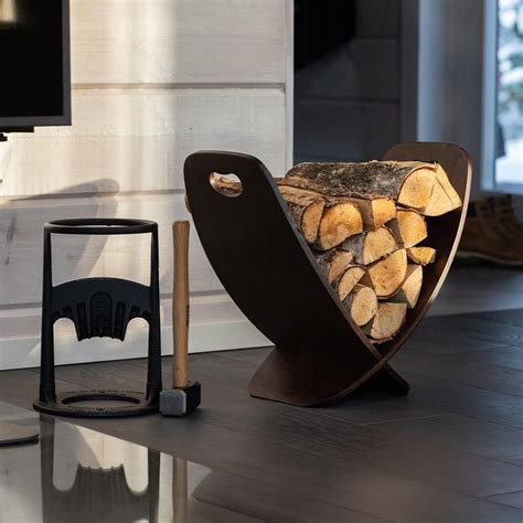 Buy Fireside Log Carrier Rack — The Worm That Turned Revitalising