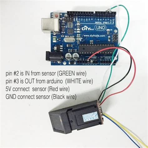 Jual Optical Fingerprint Reader Sensor Module For Arduino Kab