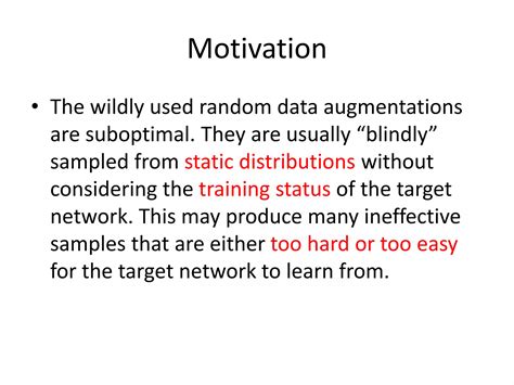 joint optimize data augmentation and network training ppt