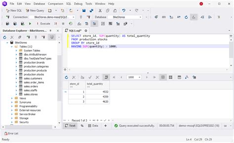 Having Clause In Sql Server — Syntax And Examples