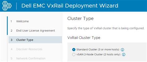 Initial Vxrail Cluster Deployment Steps Dell Emc Networking Smartfabric Services Deployment